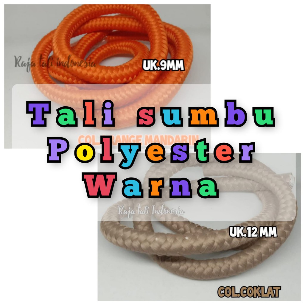 Jual ( Tali Tas Bed Cover ) Talikur Kepang Sumbu @ 1 Kg Bahan Polyester ...