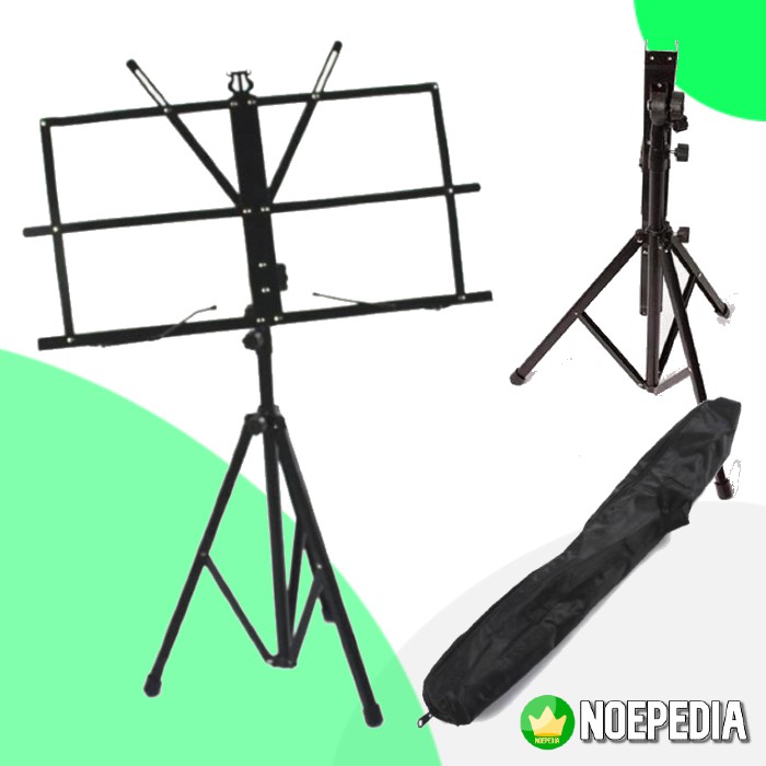 Jual Stand Partitur Sheet Musik TaffSTUDIO Anti Drop Adjustable Height ...