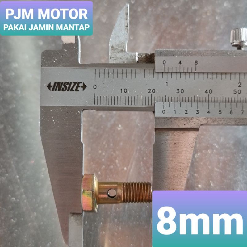 Jual BAUT MINYAK SOLAR BAUT BANJO 8MM 8 MM OLI OIL M 8 | Shopee Indonesia