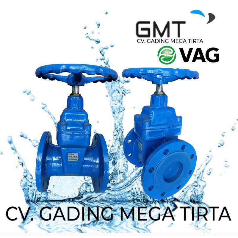 Jual Gate Valve VAG Eko Plus Resilient DCI Seated PN16 4" | Shopee ...