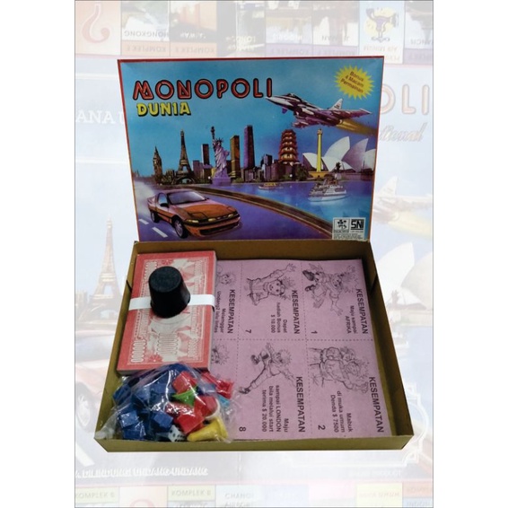 Jual MAINAN ANAK MONOPOLI DUNIA/ MAINAN JADUL MONOPOLI MURAH | Shopee ...