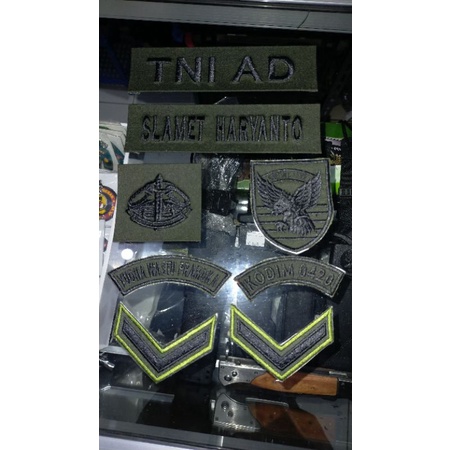 Jual PAPAN NAMA PDL TNI AD PERKERAS | Shopee Indonesia