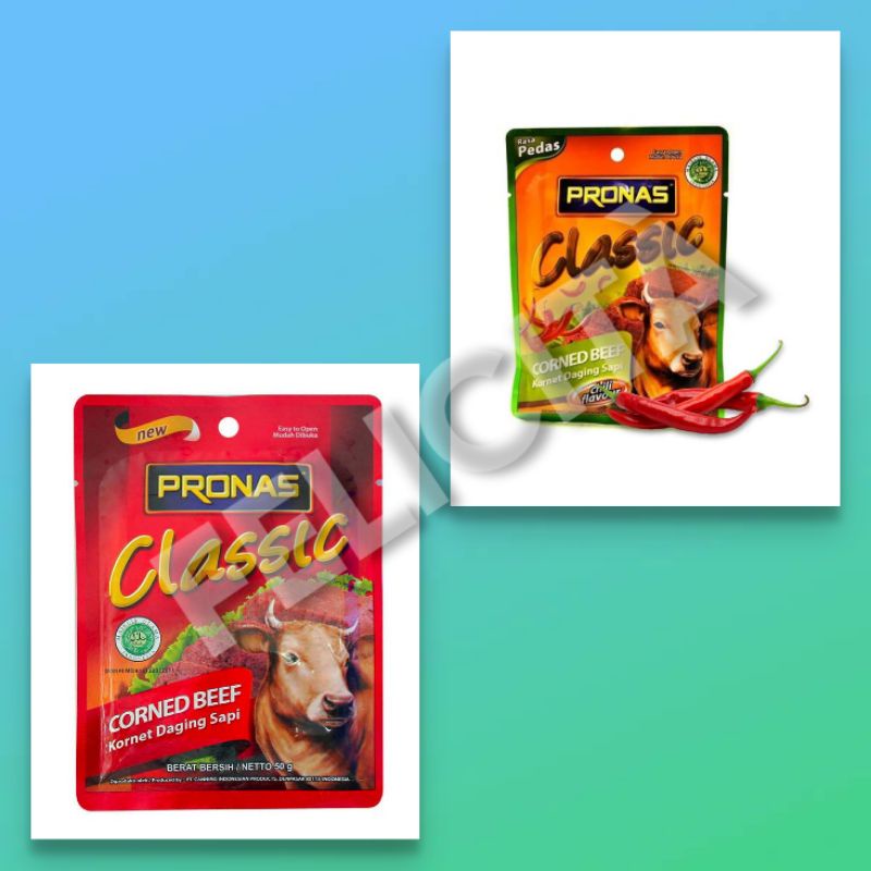 Jual Kornet Corned Pronas Classic Original dan Chilli Corned Beef ...