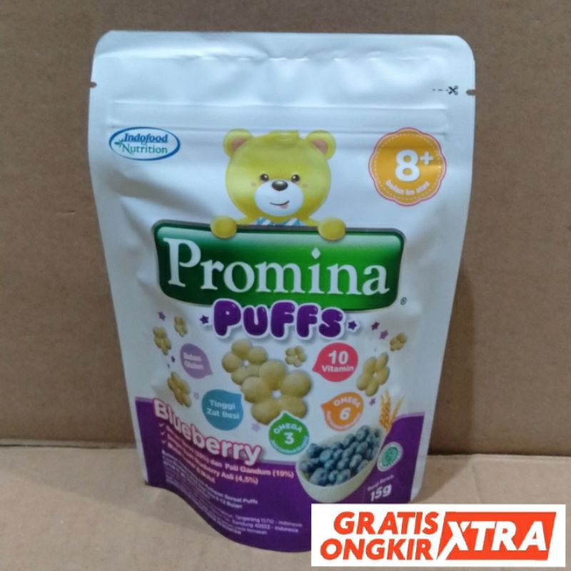 Jual PROMINA PUFFS BLUEBERRY 15GR | Shopee Indonesia