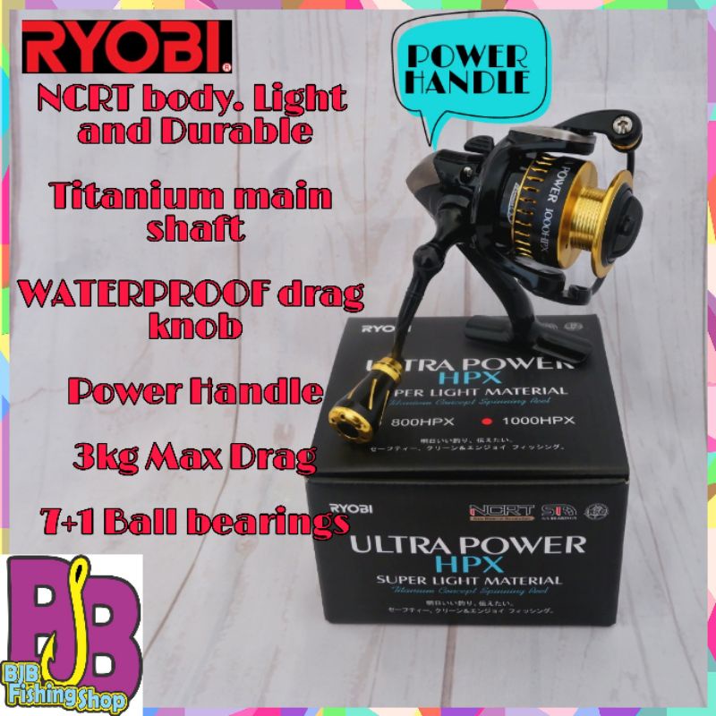 Jual Reel Ryobi Ultra Power 1000 HPX 1000HPX HPX 1000 HPX1000 | Shopee Indonesia
