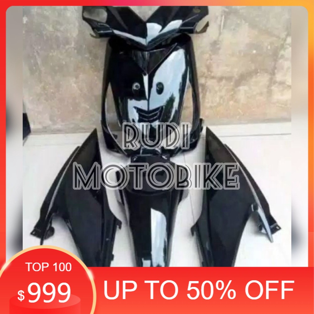 Jual FULLBODY HALUS HONDA BEAT LAMA KARBU WARNA HITAM POLOS | Shopee ...