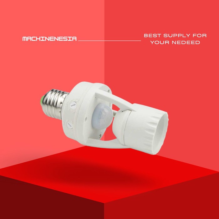 Jual FITTING LAMPU SENSOR GERAK SENSOR CAHAYA TIMER LED SOCKET E27 ...