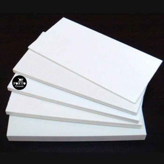 Jual PVC Board 40 x 60 cm Tebal 1mm Papan Bahan Maket Putih 40x60cm 1 ...