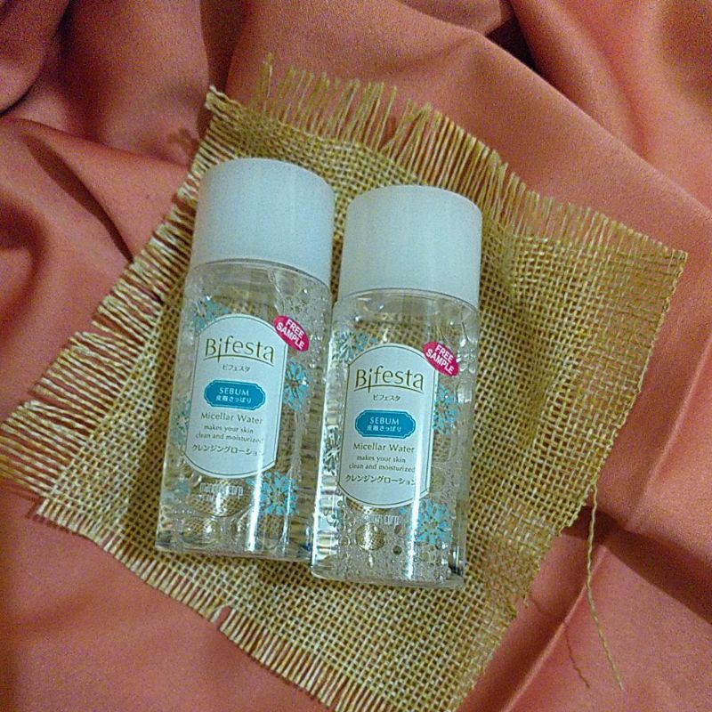 Jual BIFESTA Micellar Water Sebum 22ml (Sample) | Shopee Indonesia