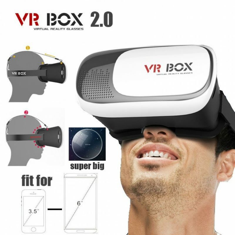 Jual VR BOX VIRTUAL BOX REALITY 3D VR BOX 2.0 GAME 3D | Shopee Indonesia