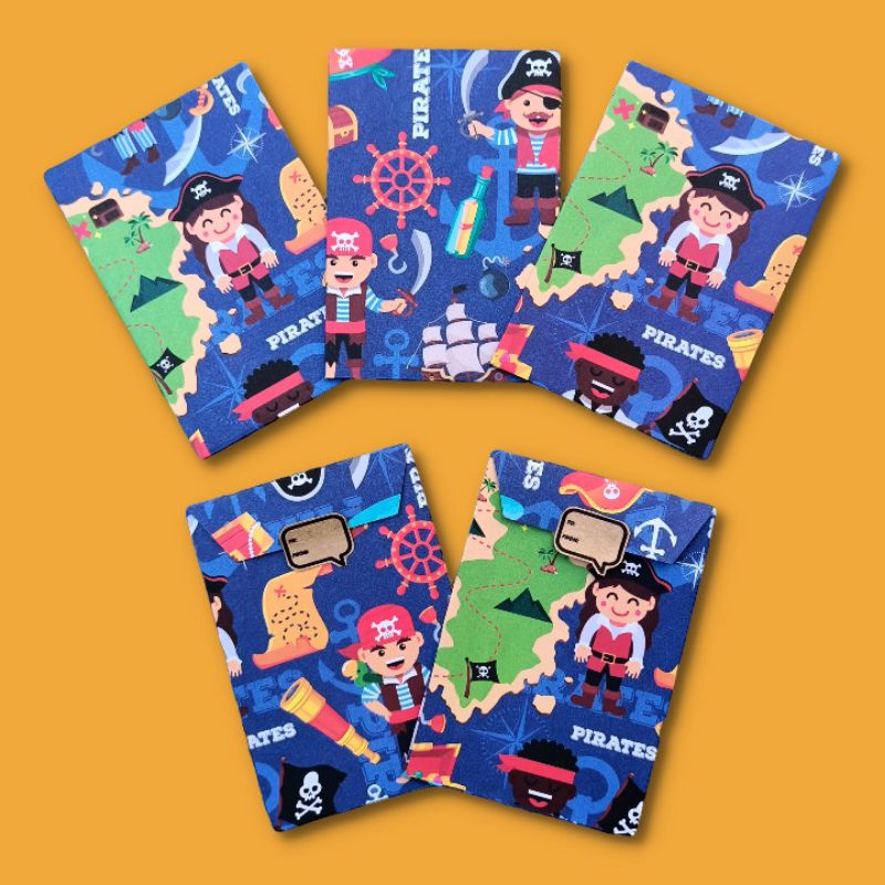 Jual [ AMPLOP + STICKER ] PIRATES BLUE - Amplop uang angpao levaran ...