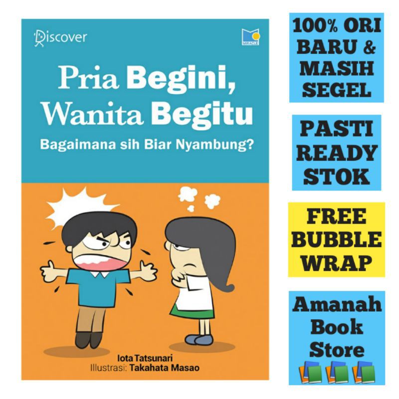 Jual Pria Begini, Wanita Begitu: Bagaimana Sih Biar Nyambung? : Iota ...