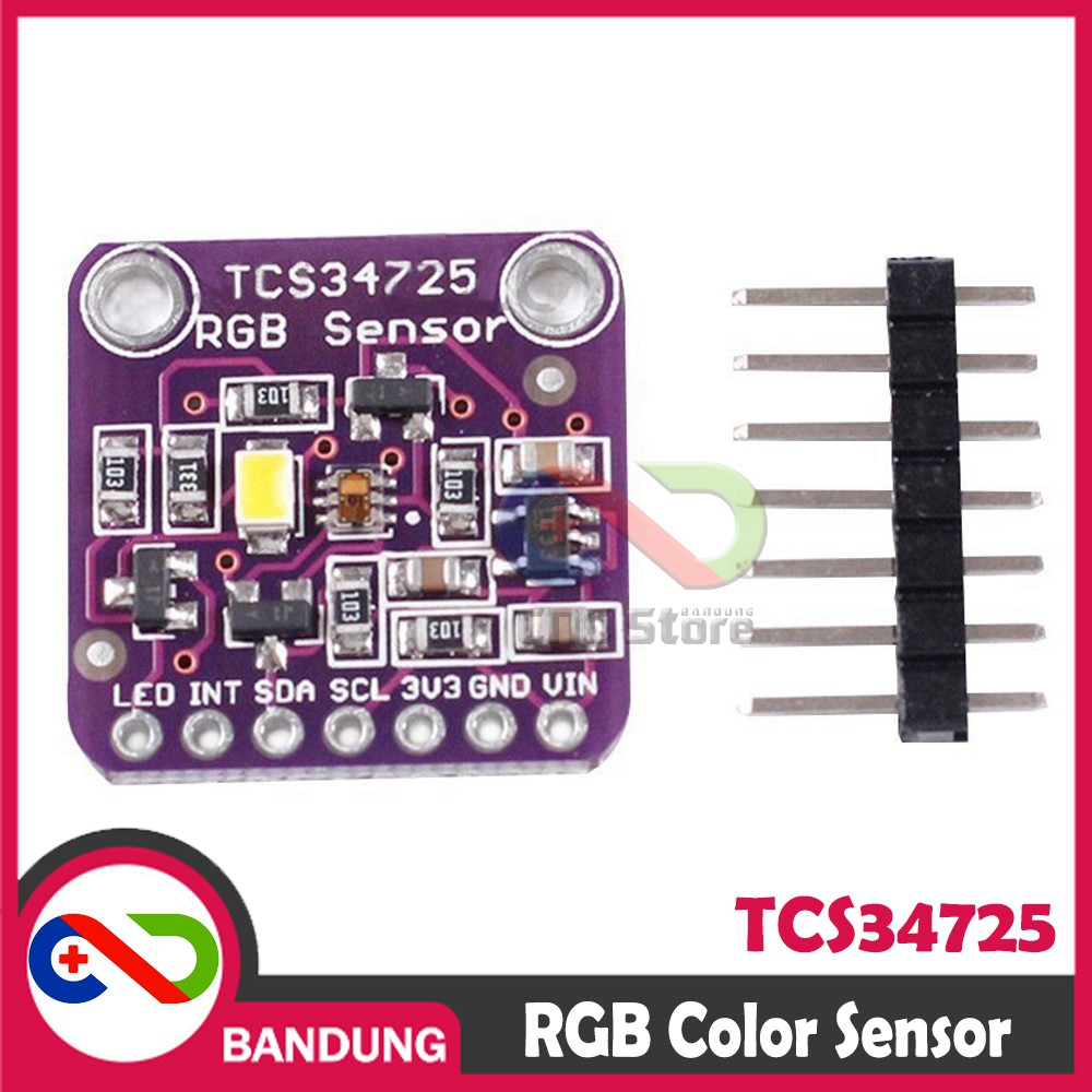 Jual CJMCU-34725 TCS34725 RGB COLOR SENSOR WARNA MODULE ARDUINO ...