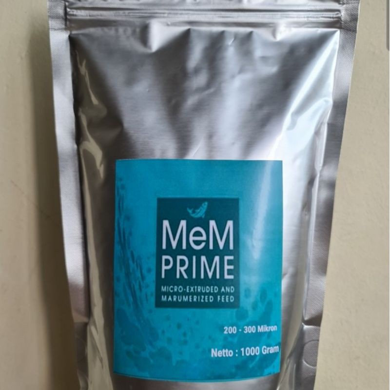 Jual MeM Prime 200-300 mikron pakan ikan kemasan 1 Kg/1000 gram ...