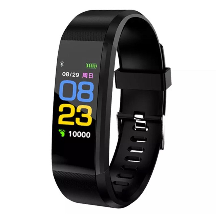Jual ID 115 PLUS SMART BAND FITNESS TRACKER GELANG SMARTWATCH MI 3 ...