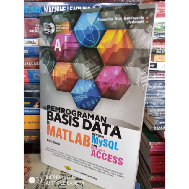 Jual Pemrograman basis data di matlab dengan mysql dan access + DVD handayanto penerbit ...