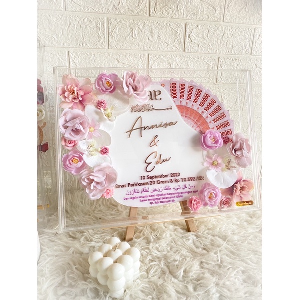 Jual MAHAR AKRILIK BIG SIZE /MAHAR AKRILIK SLIDING/ MAHAR AESTHETIC ...