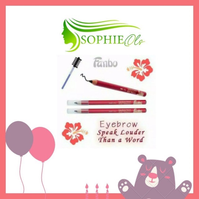 Jual FANBO FANTASTIC EYEBROW PENSIL / FANBO PENSIL ALIS | Shopee Indonesia