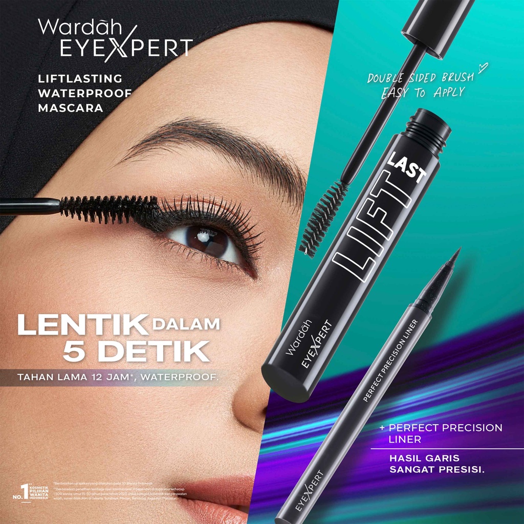 Jual WARDAH EyeXpert The Volume Expert / Aqua Lash / Perfect Curl ...