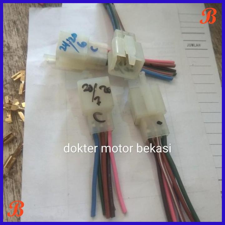 Jual socket 6 pin soket original | Shopee Indonesia