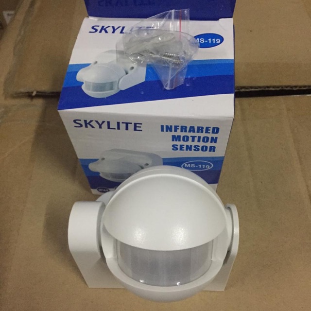 Jual SKYLITE Infrared Motion Sensor - Sensor Gerak Infrared - MS-119 ... Jual SKYLITE Infrared Motion Sensor - Sensor Gerak Infrared - MS-119 ...