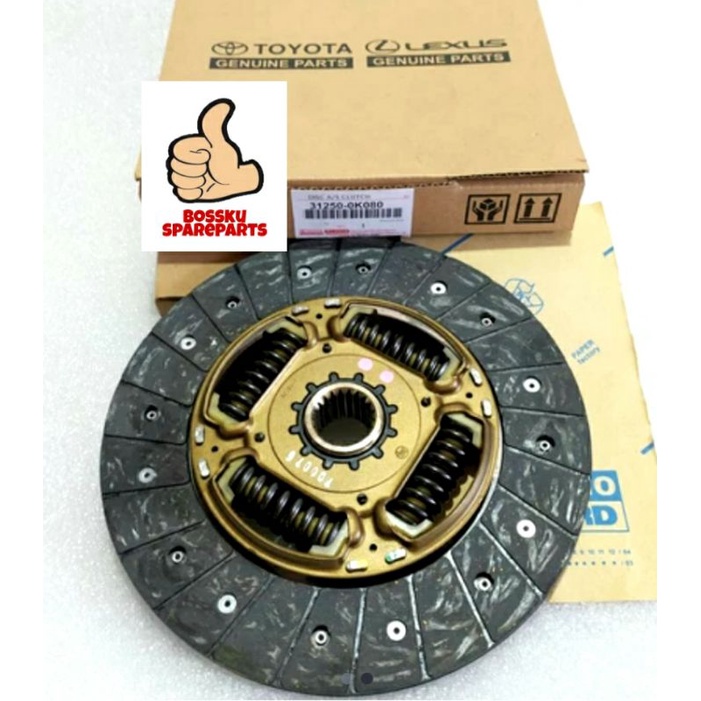 Jual Clutch Disc Kampas Plat Kopling Innova Bensin DAIKIN Asli 31250 ...