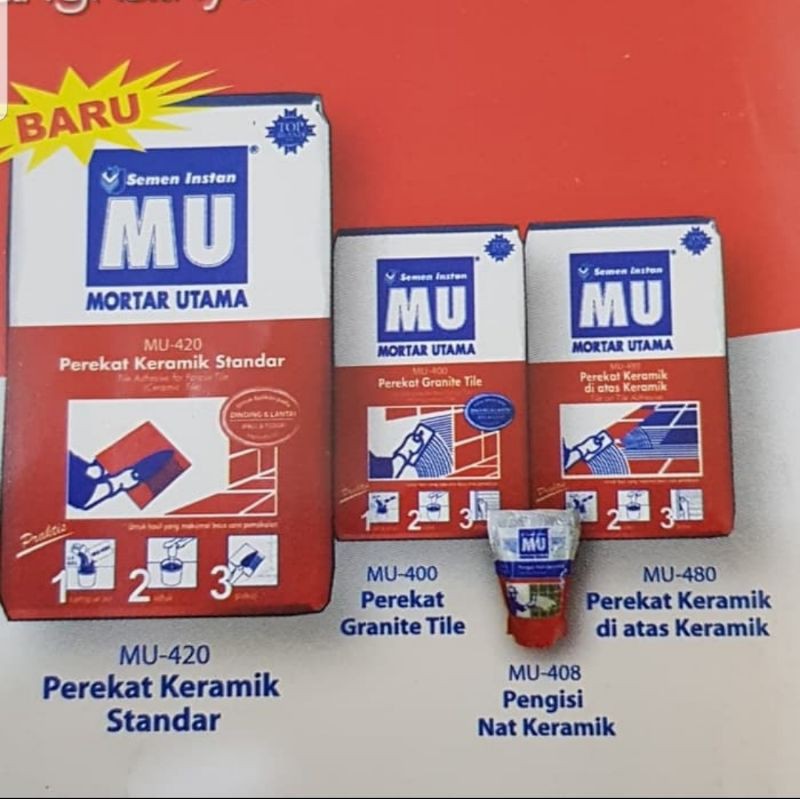 Jual semen mortar MU 420 pasang keramik | Shopee Indonesia