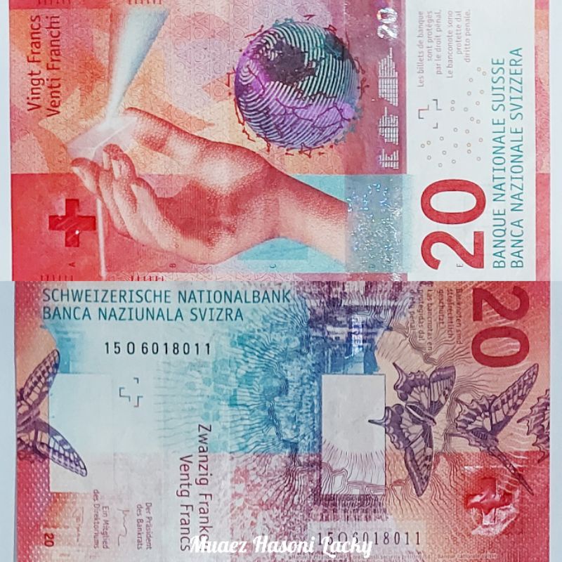 Jual Koleksi Swiss France Pecahan 20 Original | Shopee Indonesia
