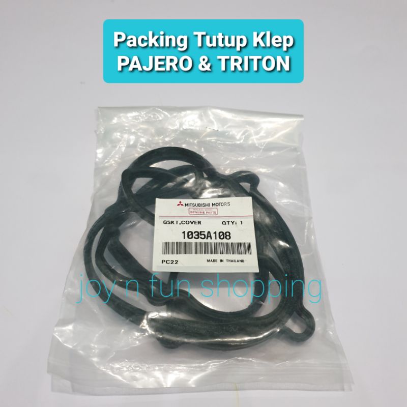 Jual Packing Paking Tutup Klep Pajero Sport Triton 2.500 cc 100% Original Mitsubishi | Shopee ...