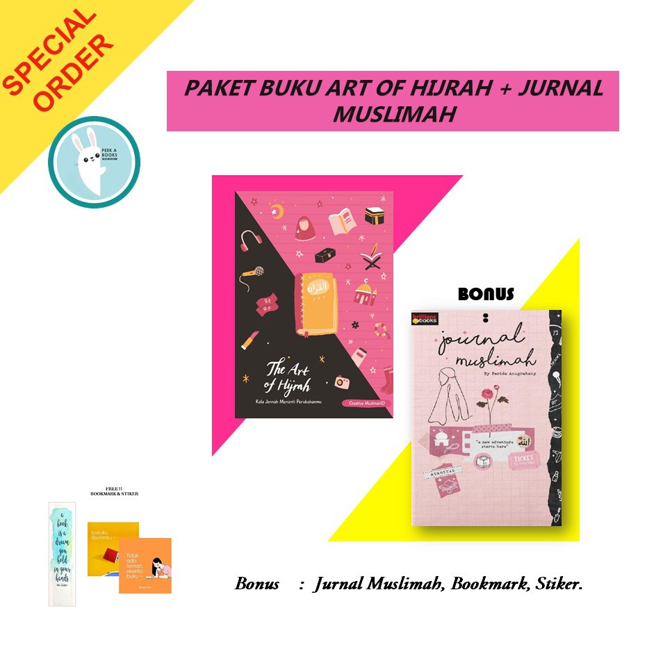 Jual PROMO BEST SELLER | THE ART OF HIJRAH & DIARY JURNAL MUSLIMAH ...