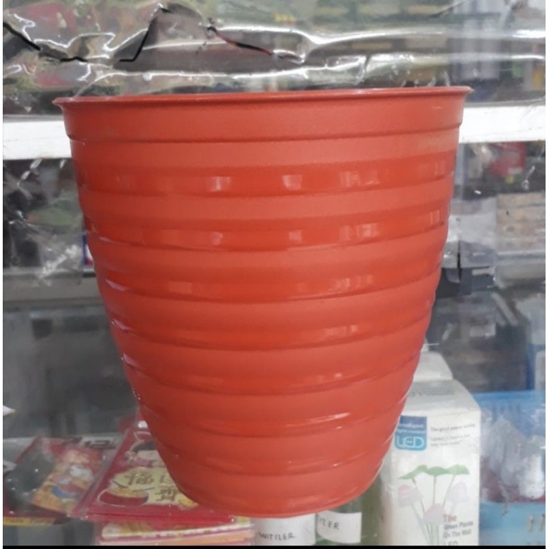 Jual Pot madu tinggi 15 cm merah, pot guci, pot tawon pinus 15 | Shopee ...