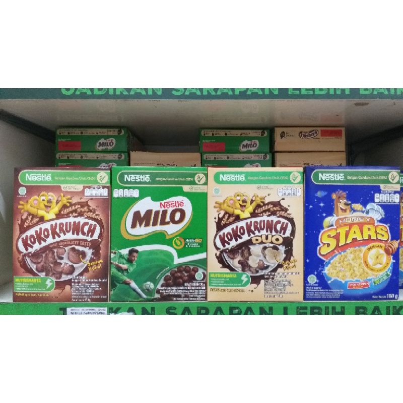 Jual KZ - nestle koko krunch, milo ball , honey star 150g | Shopee ...