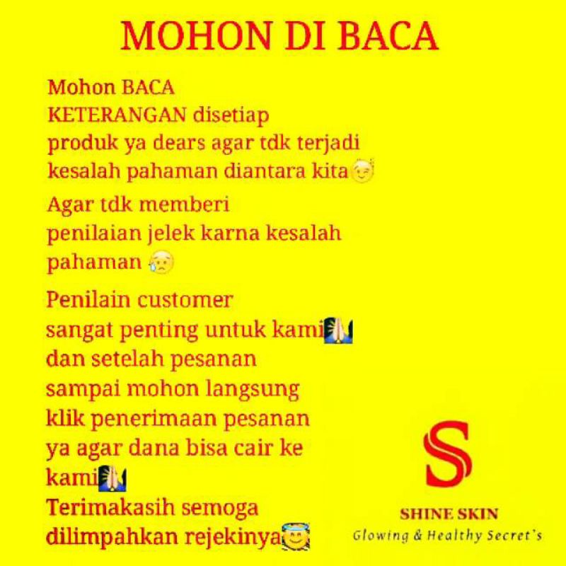 Jual INFO MOHON DIBACA DEAR | Shopee Indonesia