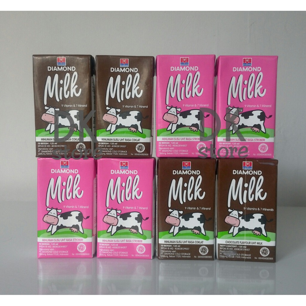 Jual Susu UHT Diamond 125 ml | Shopee Indonesia