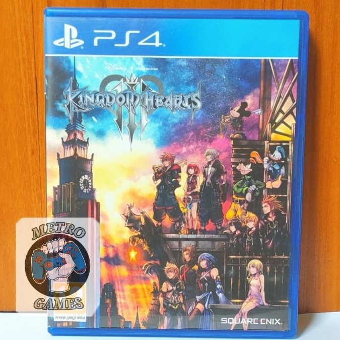 Jual PS4 Kingdom Hearts 3 Kaset KingdomHearts Heart III Playstation PS ...