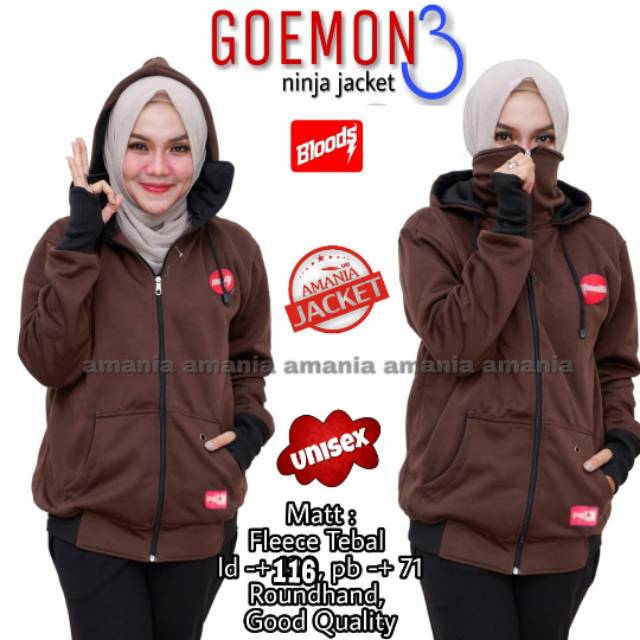 Jual Jaket goemon by Amania | Shopee Indonesia