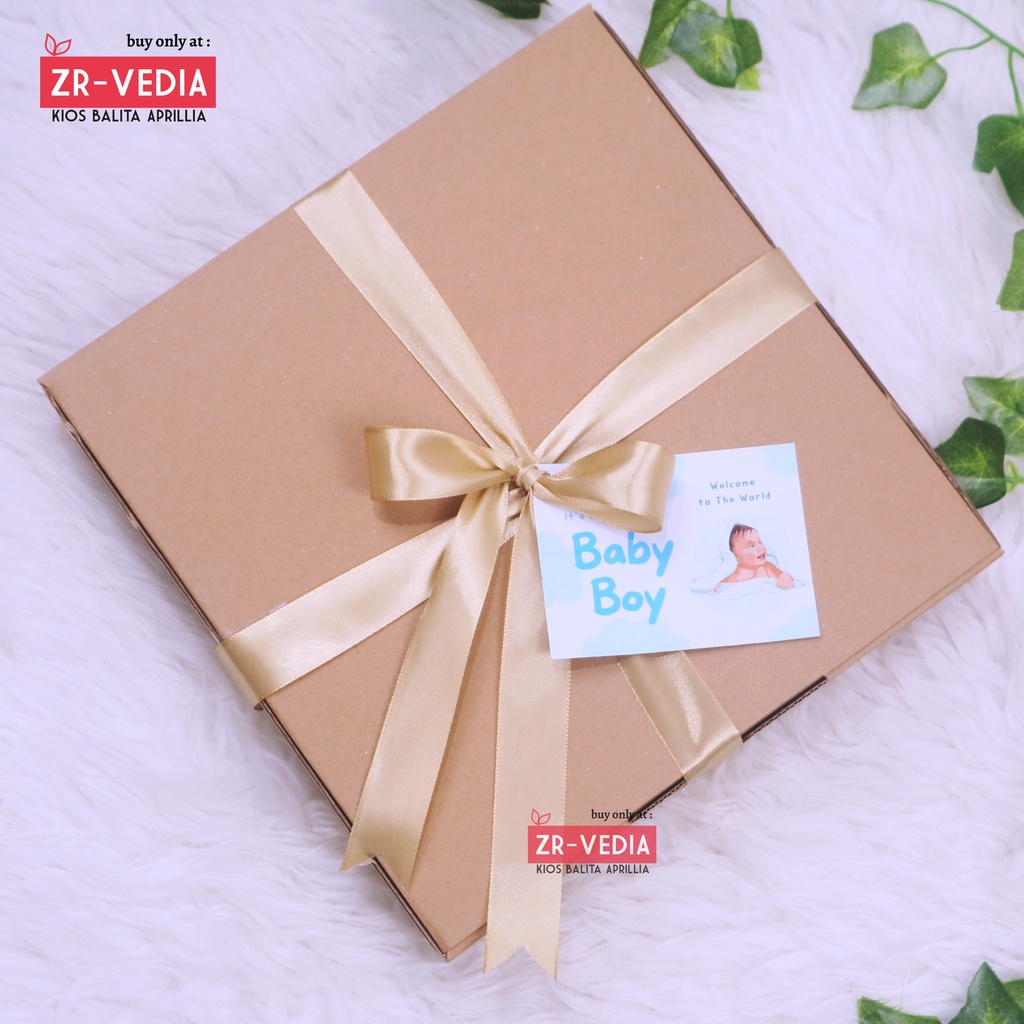 Jual (ADD ON) Bungkus Kado ala Hampers Mewah Premium Gift FREE KARTU ...