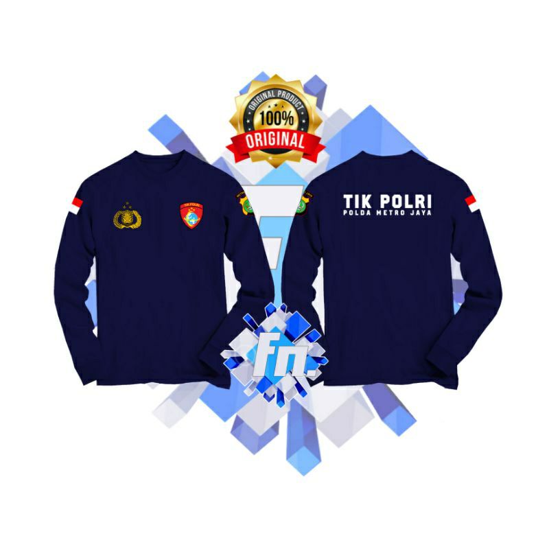 Jual KAOS POLISI DIV TIK BID TIK POLRI (BISA CUSTOM NAMA POLDA/DAERAH ...