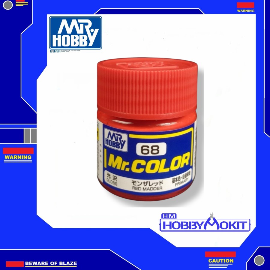 Jual C68 MADDER RED - MR HOBBY GSI CREOS - MR COLOR | Shopee Indonesia