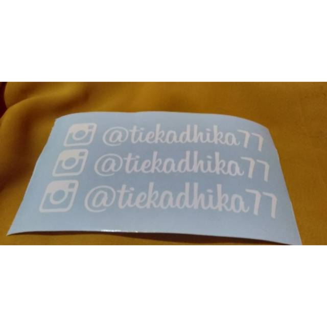 Jual Stiker SosMed (ig, twitter, fb, tik tok) | Shopee Indonesia