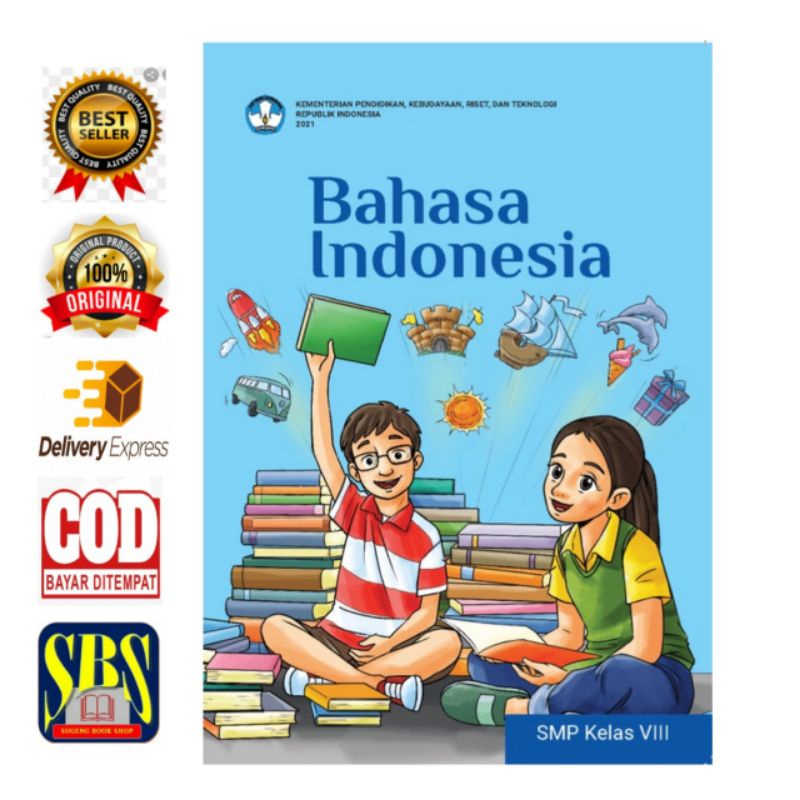 Jual BUKU BAHASA INDONESIA SMP KELAS 8 KURIKULUM MERDEKA | Shopee Indonesia