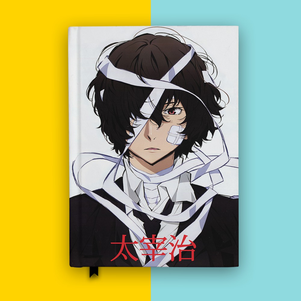 Jual Notebook Anime Osamu Dazai 2 Bungo Stray Dogs Buku Tulis Hardcover ...