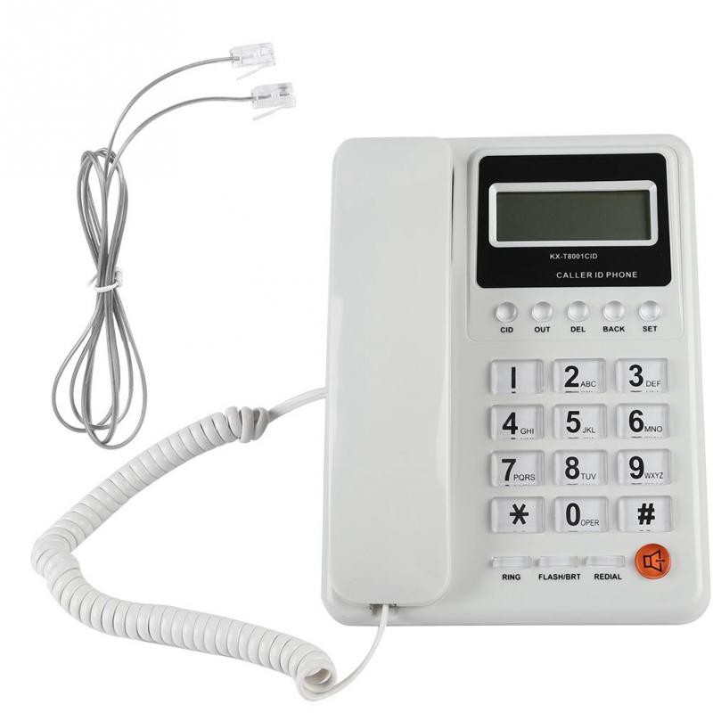 Jual Home Hotel Wired Corded Desktop Telephone Office Landline ...