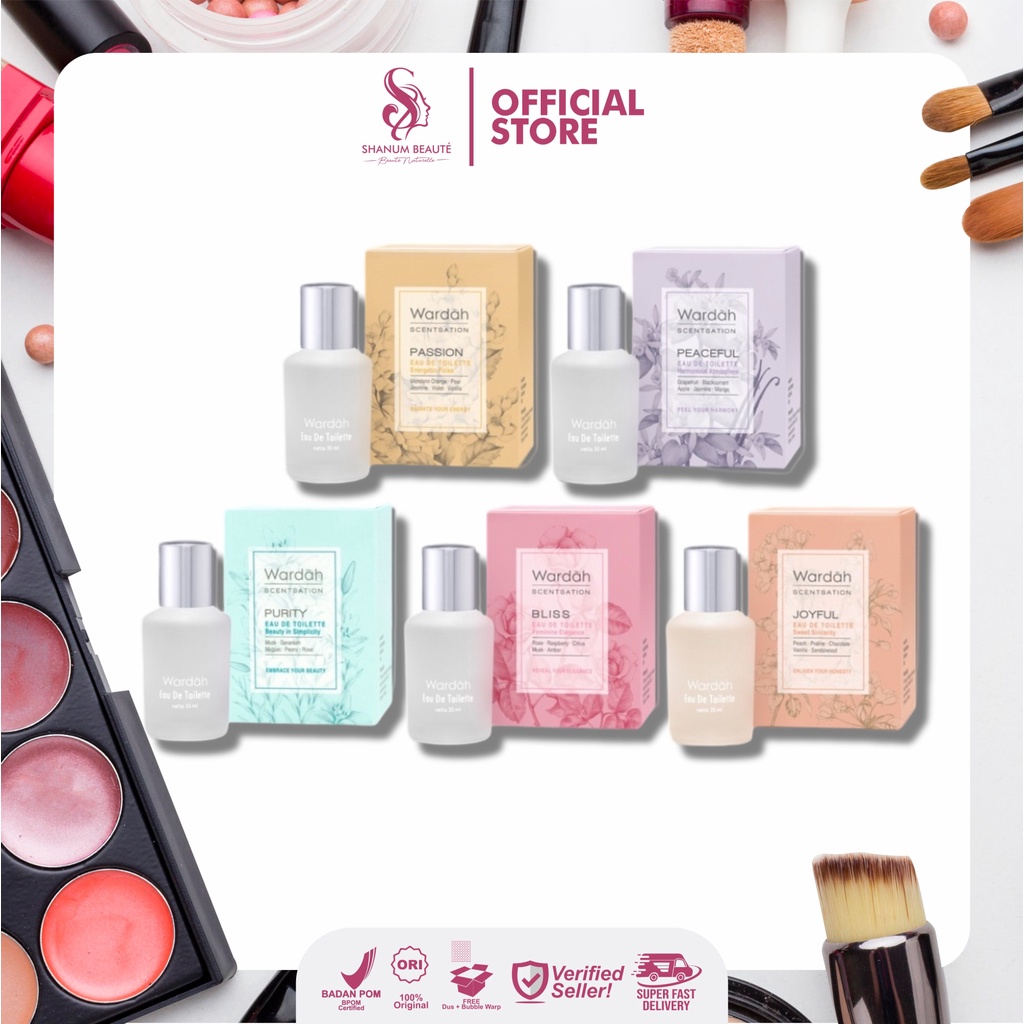 Jual Wardah Scentsation Eau De Toilette - Parfum Wardah EDT 35 ml ...