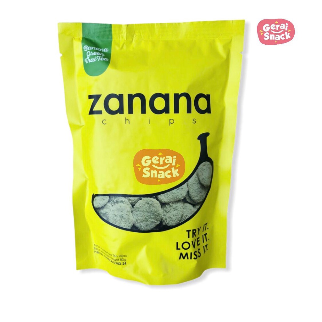 Jual Zanana Chips Keripik Pisang Oleh2 Khas Bandung 80g | Shopee Indonesia