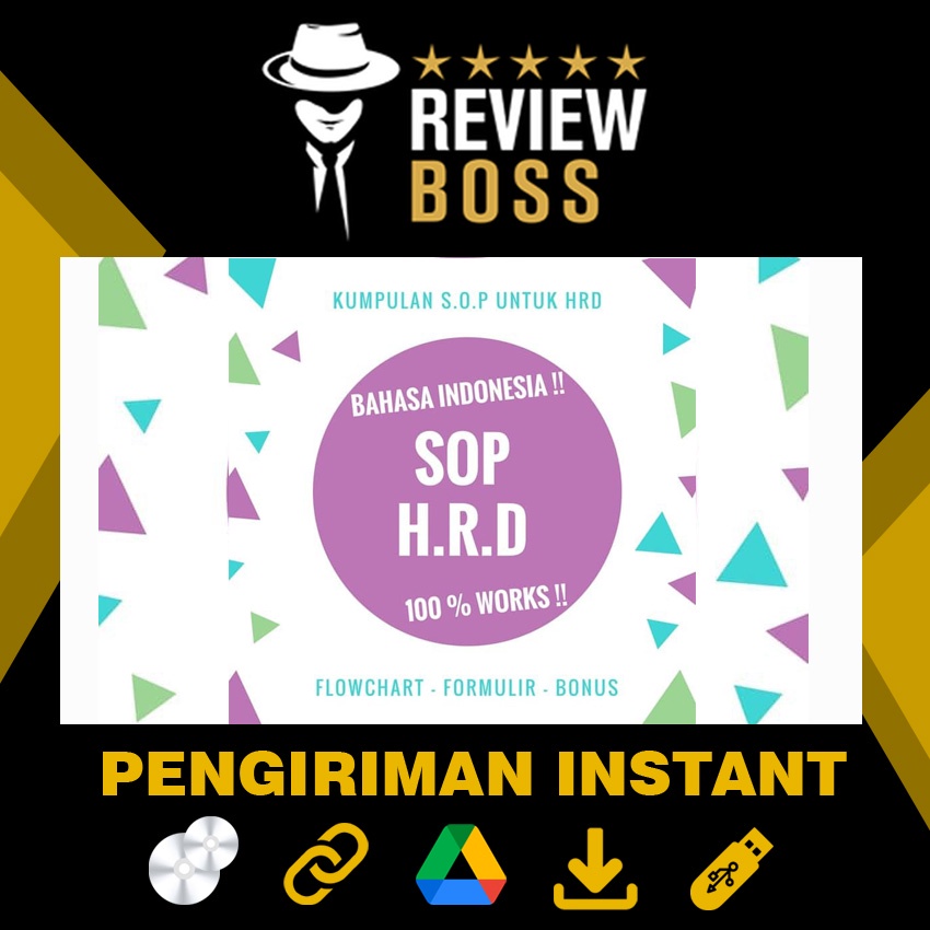 Jual BUNDLE SOP S.O.P KANTOR PERUSAHAAN LENGKAP CV FIRMA PT HRD ...