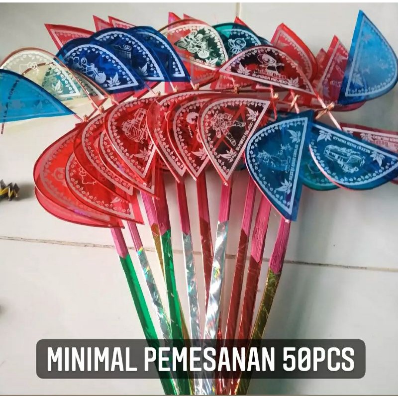 Jual Kincir Angin Bunyi / kitiran / kretekan / Mainan Tradisional ...