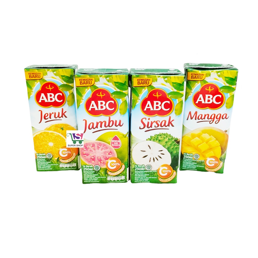 Jual ABC Jus / Juice Minuman Sari Buah 250 ML | Shopee Indonesia