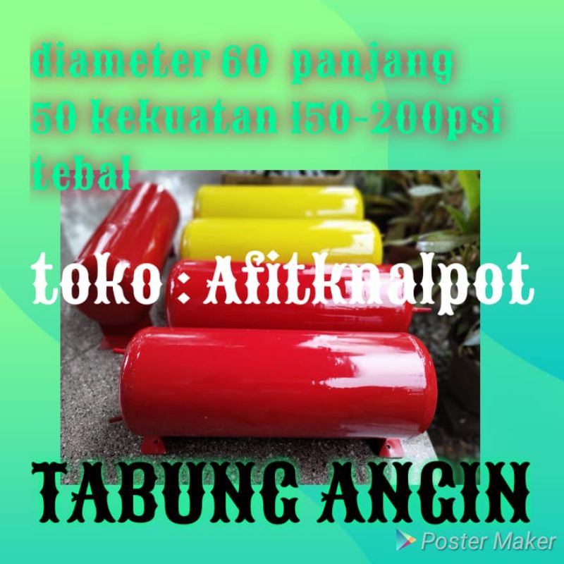 Jual panjang 55 dianeter 60 angin 150 psi tebal 1.2mm TABUNG ANGIN ...