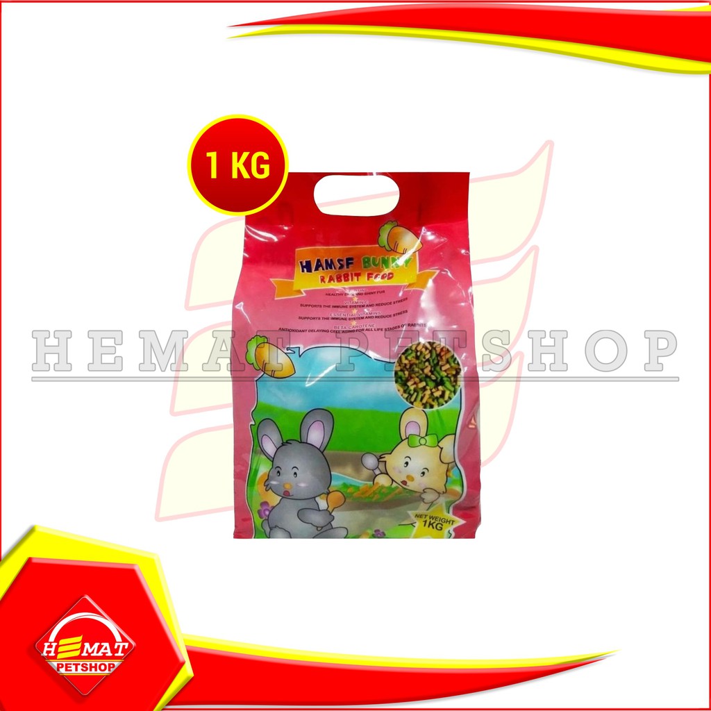 Jual Makanan Kelinci Rabbit Food Hams Bunny 1kg | Shopee Indonesia